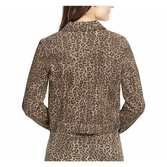 William Rast | Jackets & Coats | William Rast Animal Print Denim Jacket ...